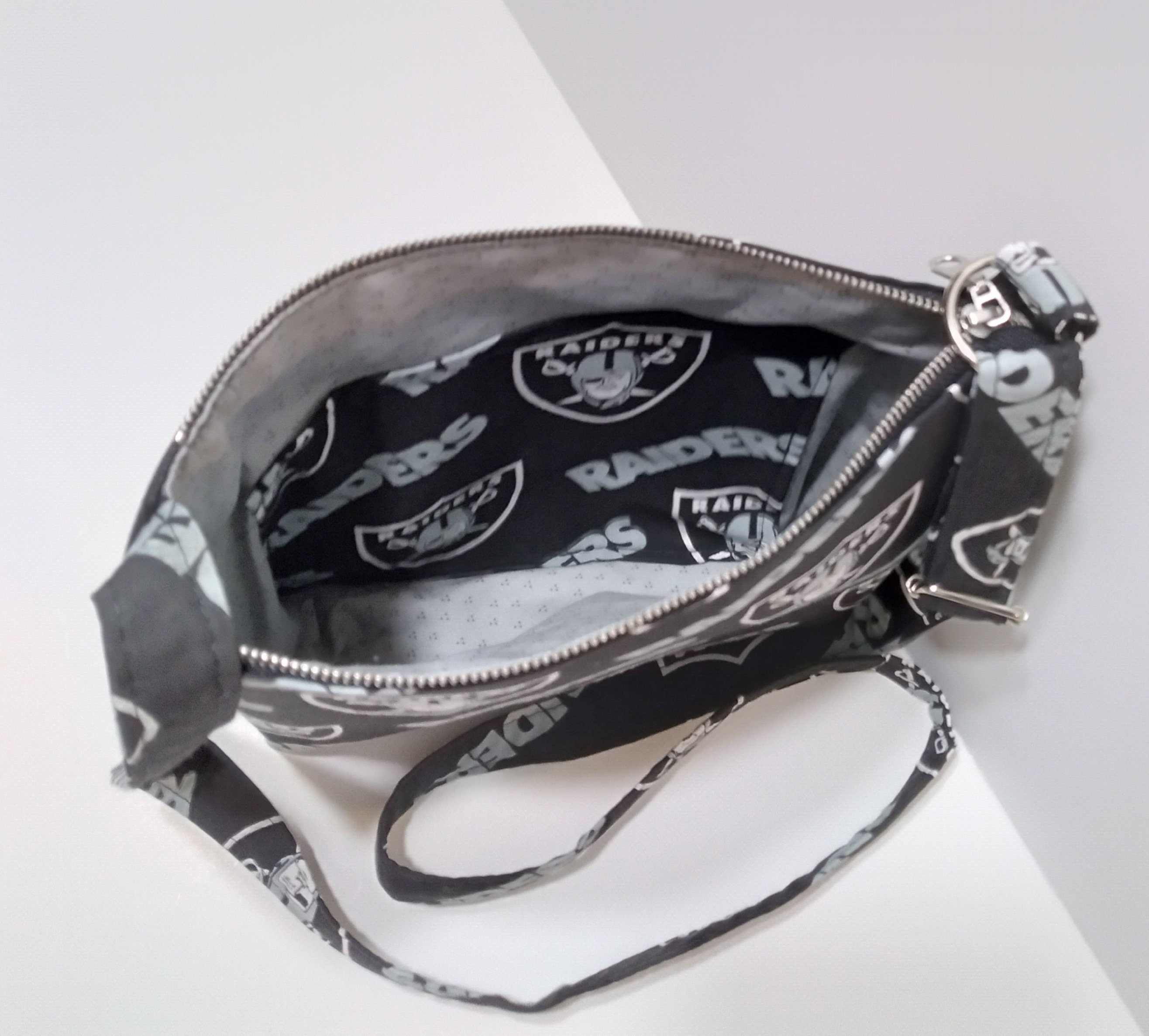 NFL Las Vegas Raiders Crossbody-logo, Las Vegas Purse, Las Vegas ...