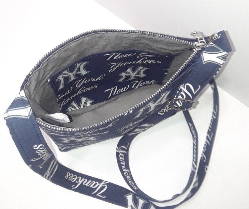 New York Yankees Crossbody Purse-logo, MLB Yankees Shoulder Bag - Etsy
