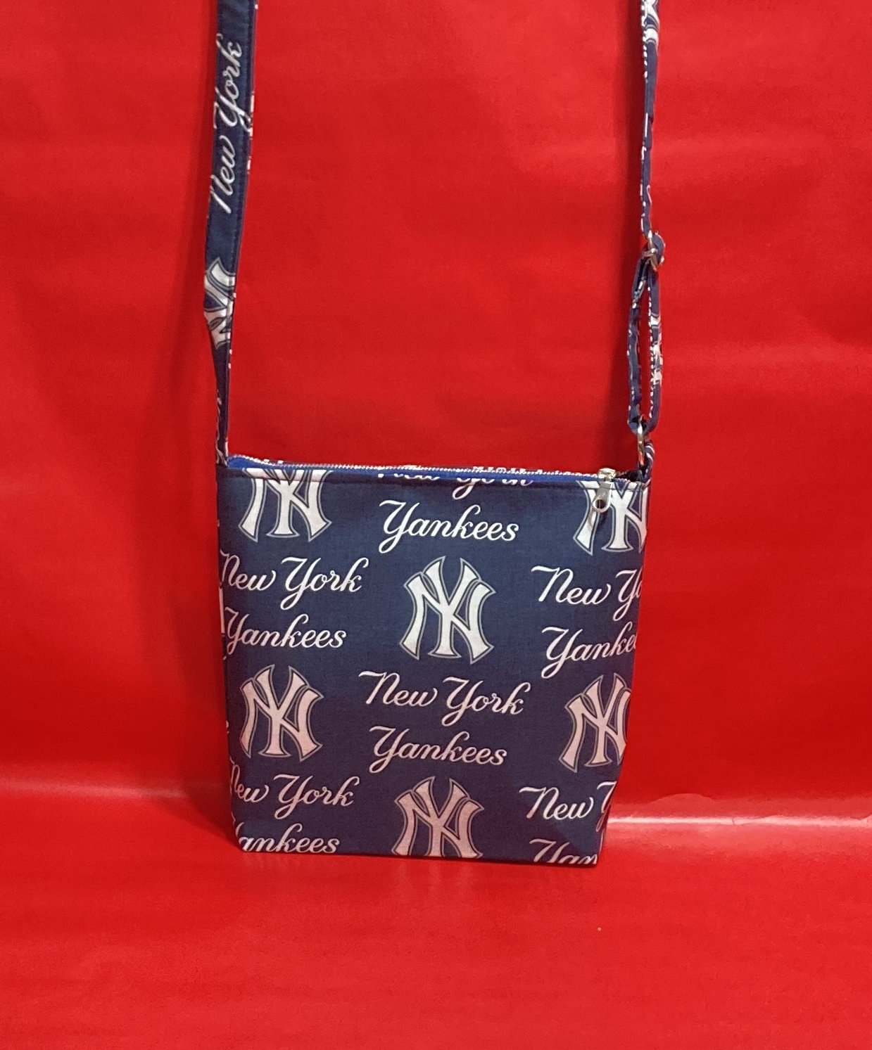 New York Yankees Crossbody Purse-logo, MLB Yankees Shoulder Bag - Etsy