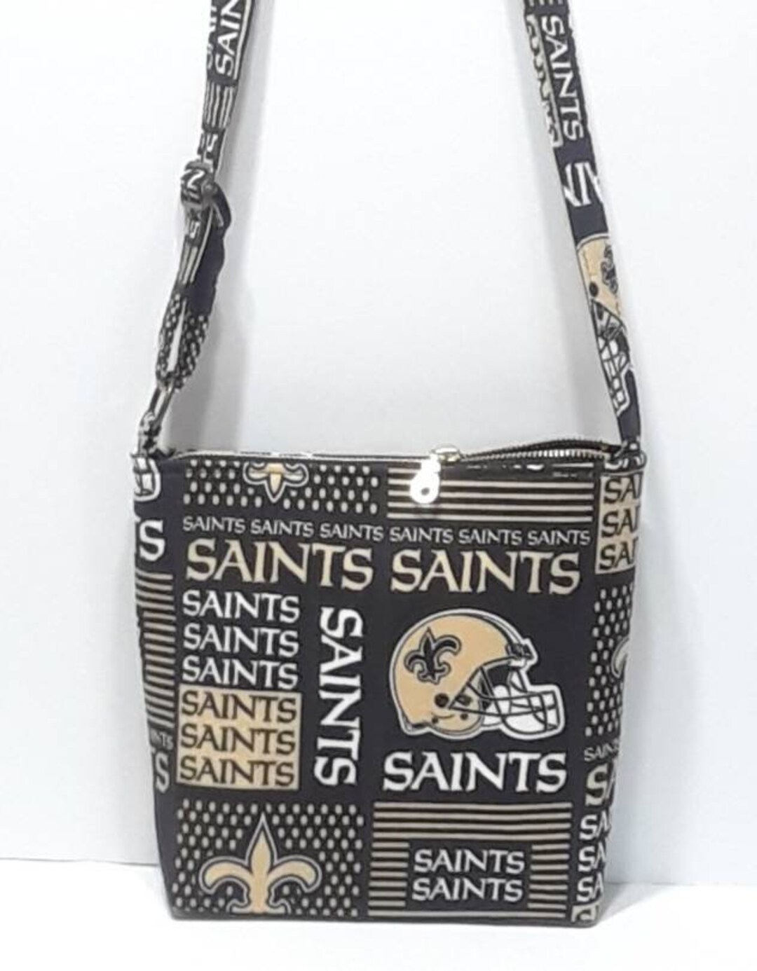 NFL New Orleans Saints Crossbody-patch, New Orleans Saints Purse, NFL ...