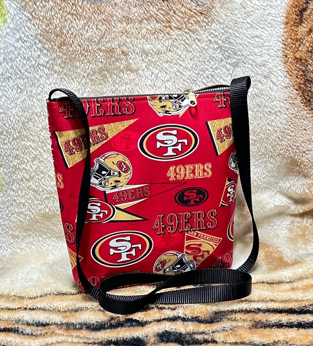 San Francisco Crossbody Purse-retro, NFL 49ers Purse, San Francisco ...