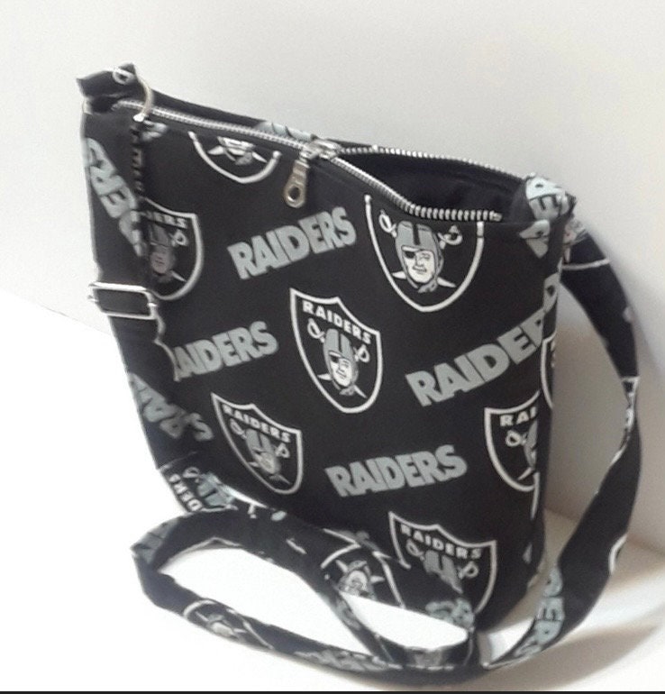 NFL Las Vegas Raiders Crossbody-logo, Las Vegas Purse, Las Vegas ...