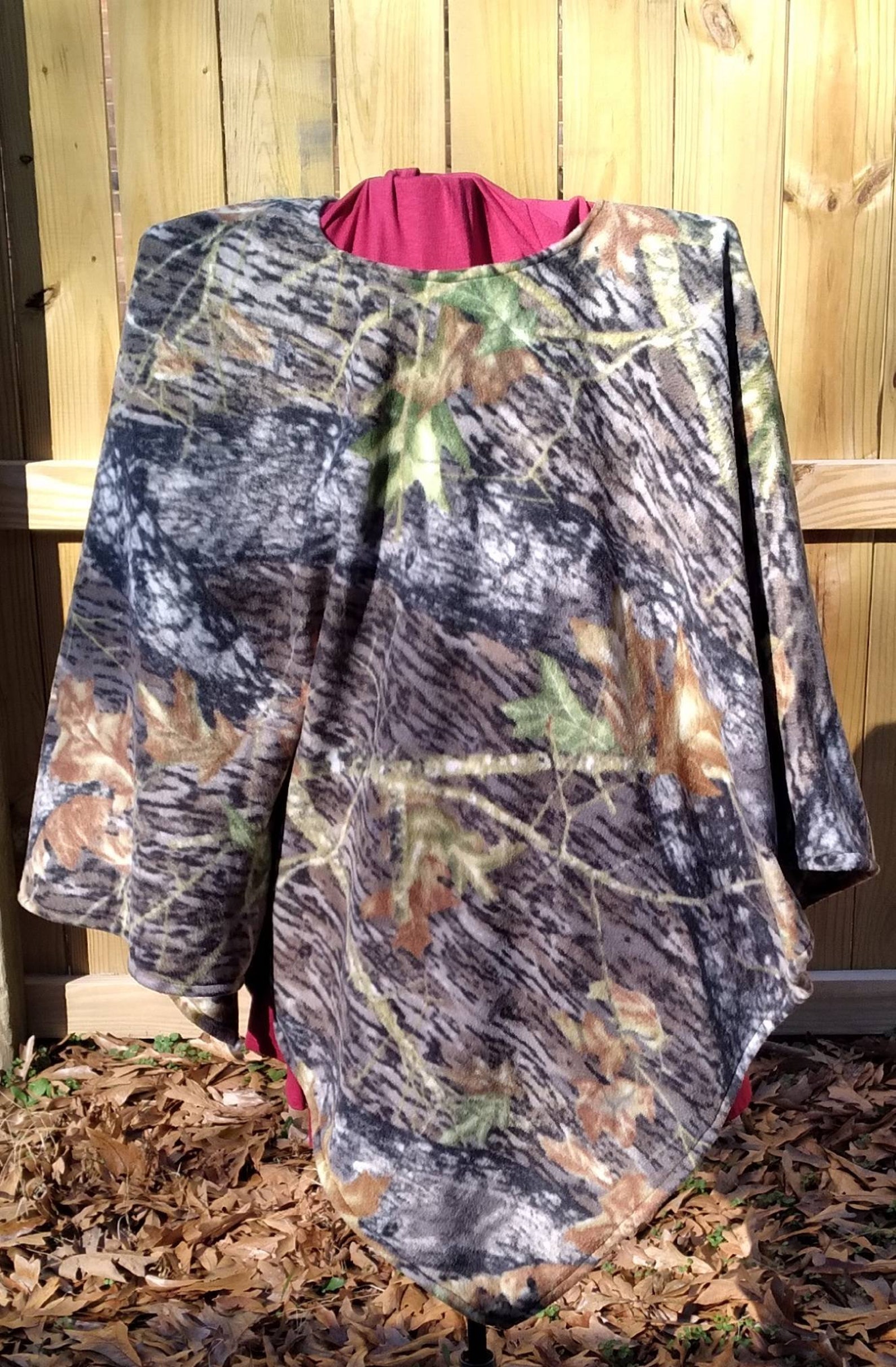 Camouflage Poncho, Camouflage Cape, Camo Poncho, Camo Cape - Etsy