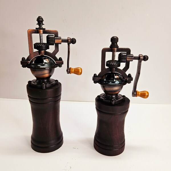 Steampunk Salt and Pepper Shakers - Etsy