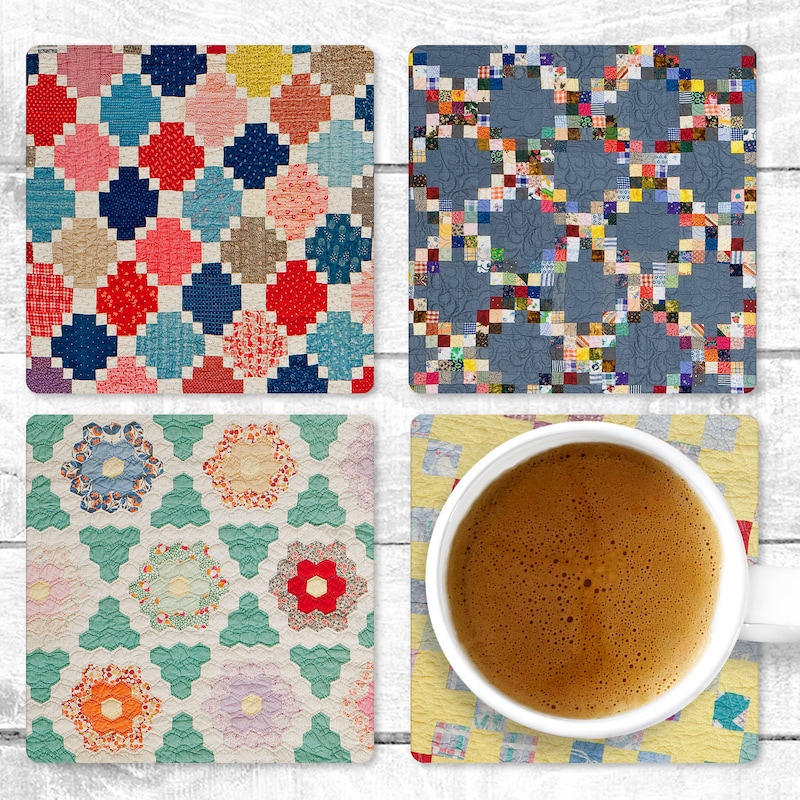 Quilt Coasters - Etsy