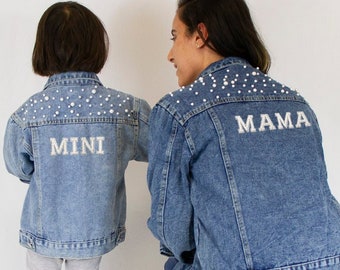 Mama and Mini Jean Jacket - Etsy