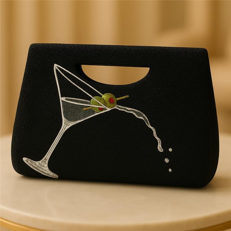 Cocktail Party Purse Black - Etsy