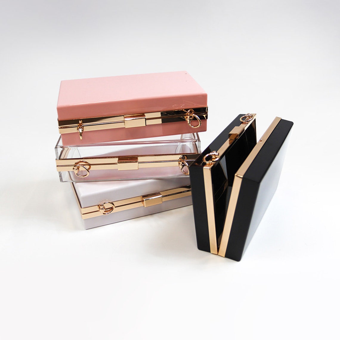 Acrylic Bag Bridal Clutch Purse Personalized Purse - Etsy