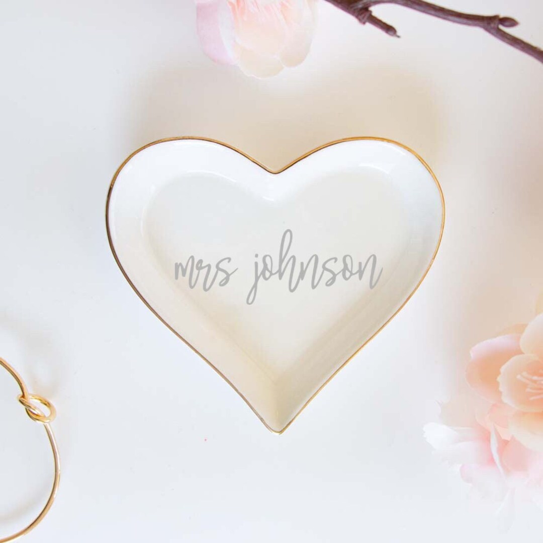 Ring Dish for Her, Ring Holders, Personalized Ring Trays, Custom Ring ...