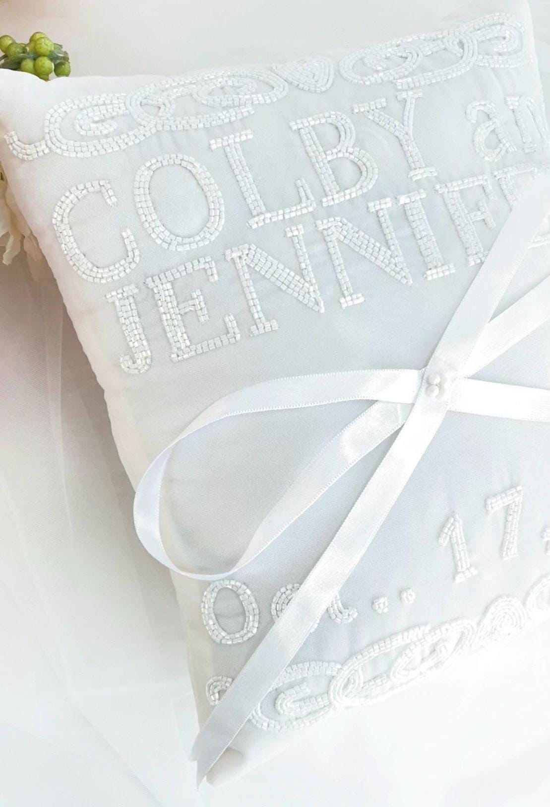 Custom Pillow, Custom Pillow Newlywed Gift, Personalized Wedding Gifts ...