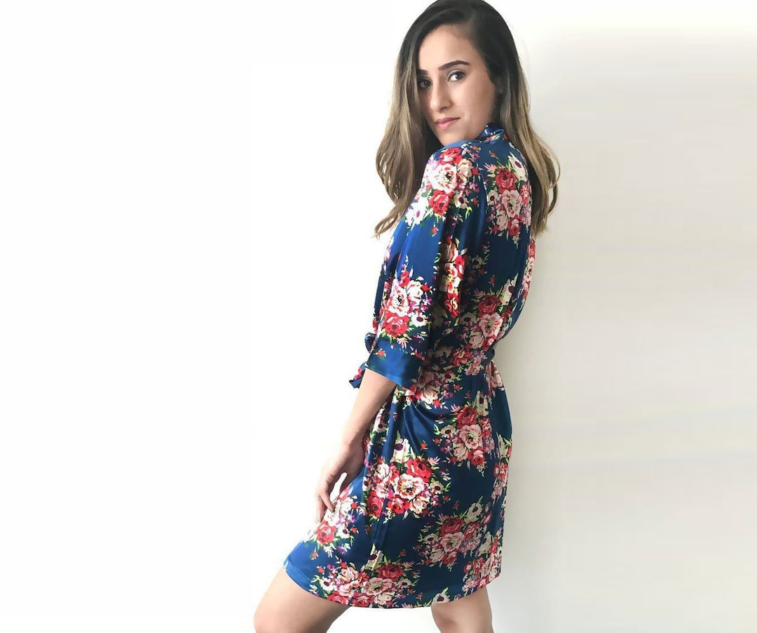 Floral Robes, Floral Robes, Floral Bridesmaid Robes, Floral Bridesmaid ...