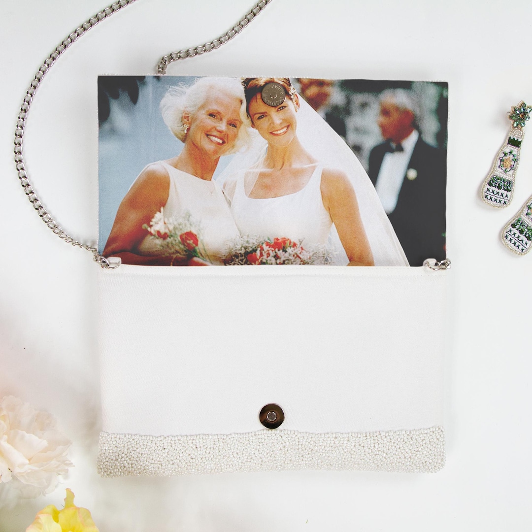 Wedding Clutch Bag, Mother of the Bride Clutch Purse, Personalized ...