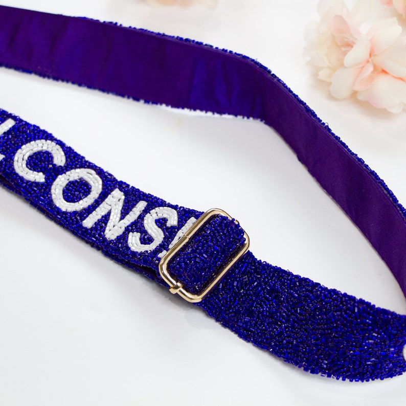 Custom Game Day Seed Bead Strap Personalized Camera Strap for - Etsy