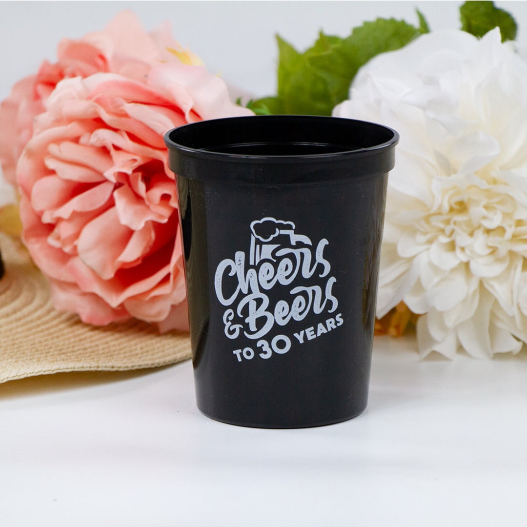 30th Birthday Stadium Cups, 30th Birthday Plastic Cups, 30th Birthday ...