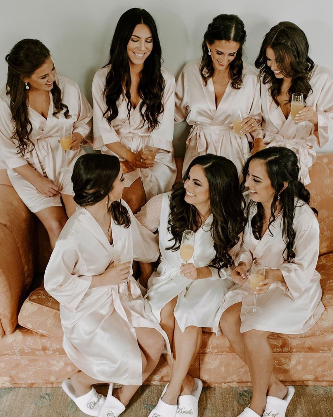 Bridesmaid Robe Set of Robes Sets of Bridesmaid Robes Set of - Etsy