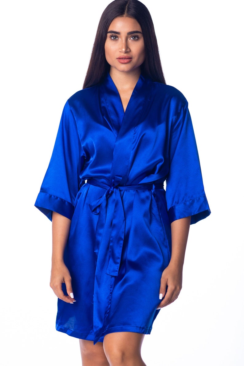 Royal Blue Robes Royal Blue Bridesmaid Robes Royal Blue - Etsy