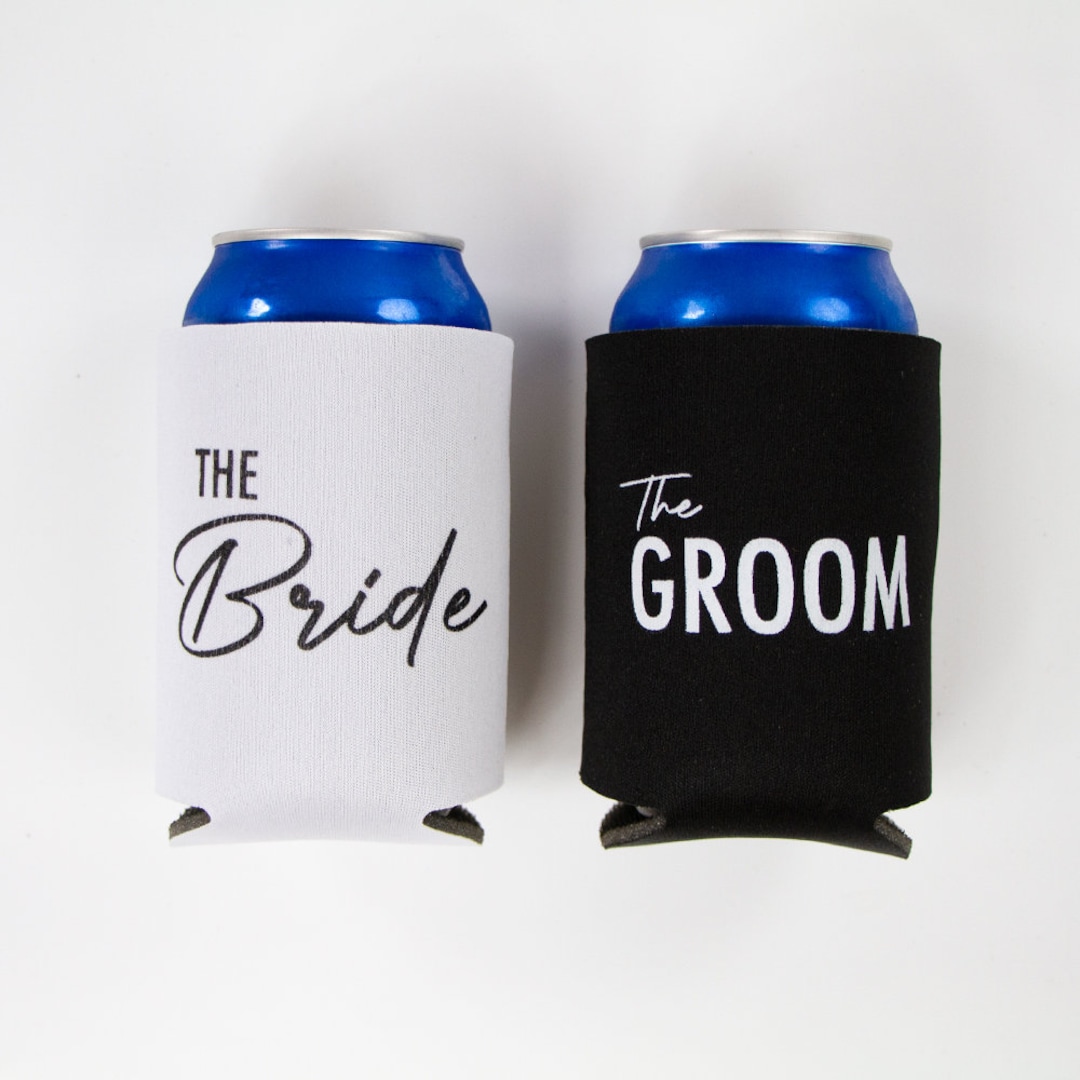 The Bride Can Coolers, the Groom Can Coolers, the Bride Can Coolers ...