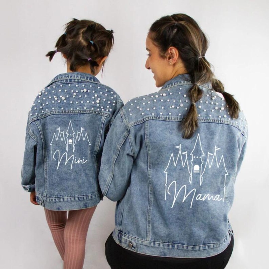 Theme Park Kids Denim Jacket, Adventure Park Jean Jackets, Magic Castle ...