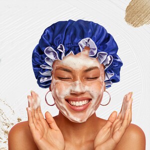 Satin Bonnet for Women, Reversible Bonnet for Women, Silky Satin Bonnet ...