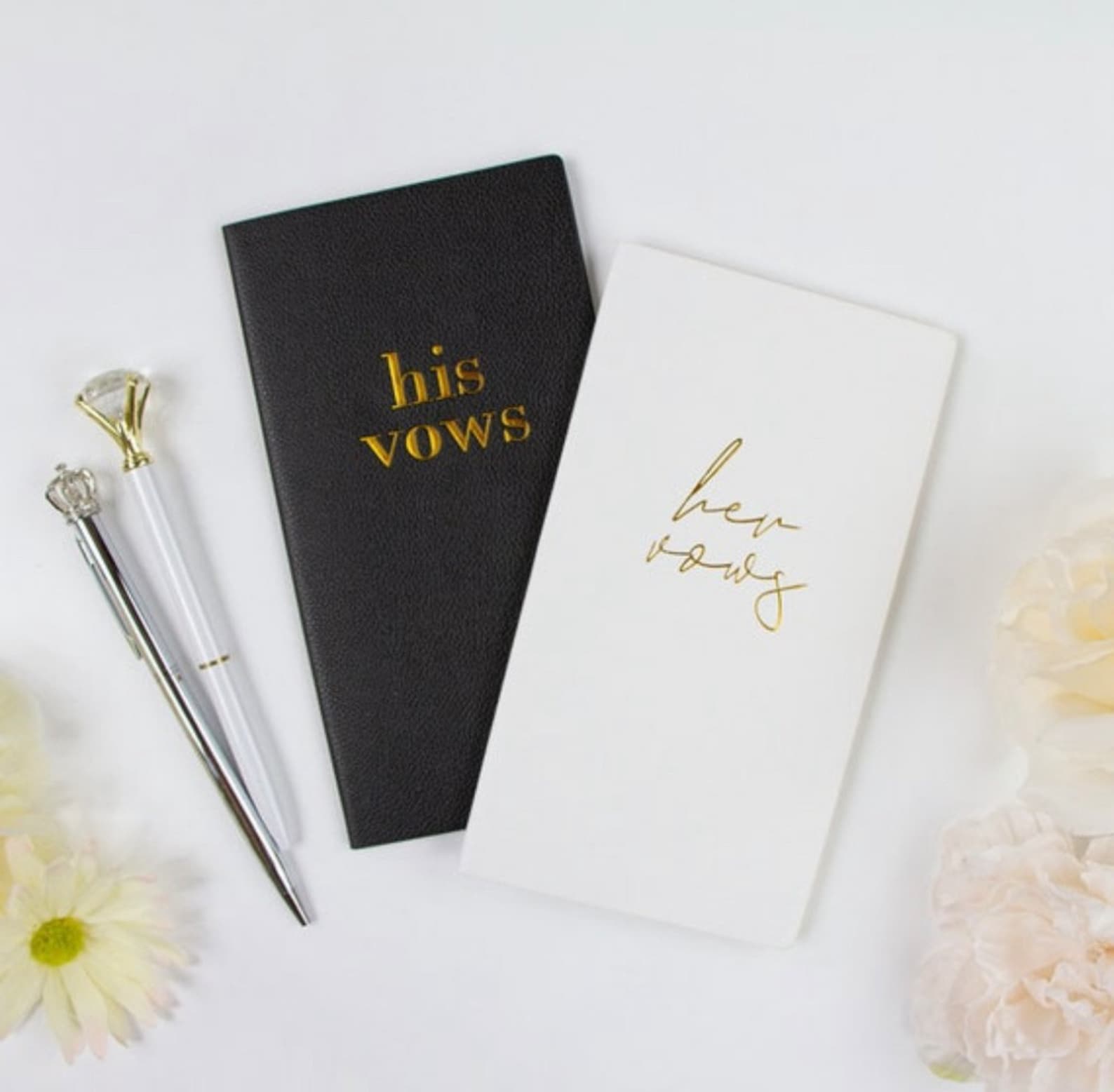 Vow Books, Wedding Vow Books, Custom Wedding Vow Books, Her Vows, His ...