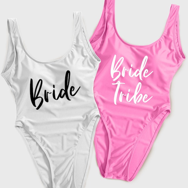 Bride One Piece Swimsuit - Etsy