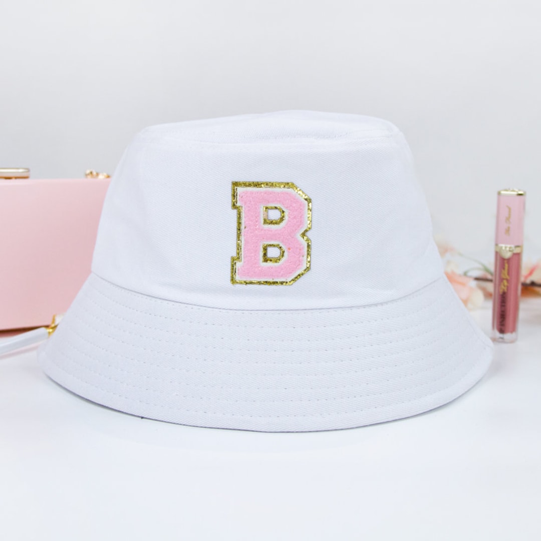 Patch Letters Bucket Hat Custom Patch Letters Bucket Hat - Etsy