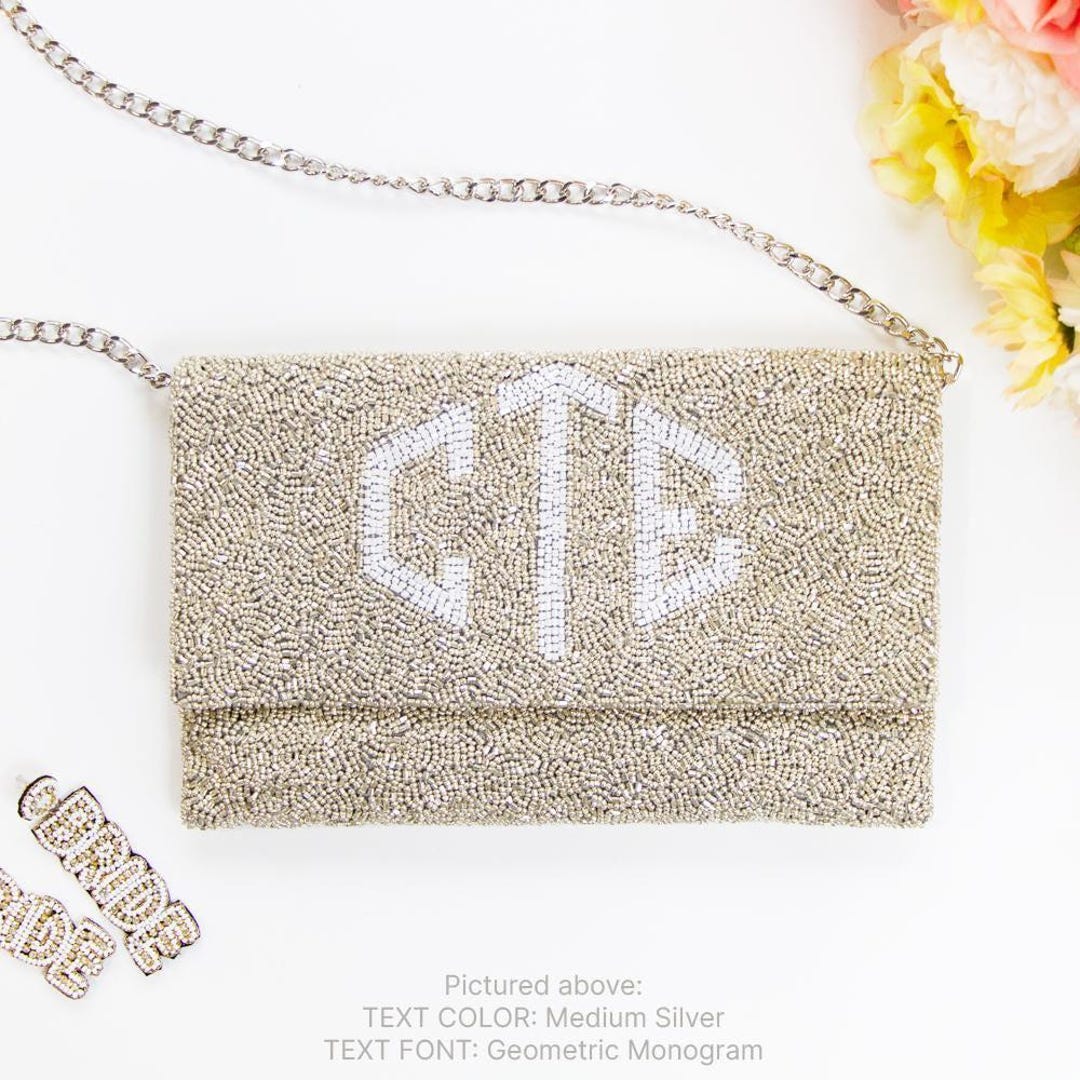 Personalized Bride Purse, Custom Bachelorette Bag, Customized Bride ...