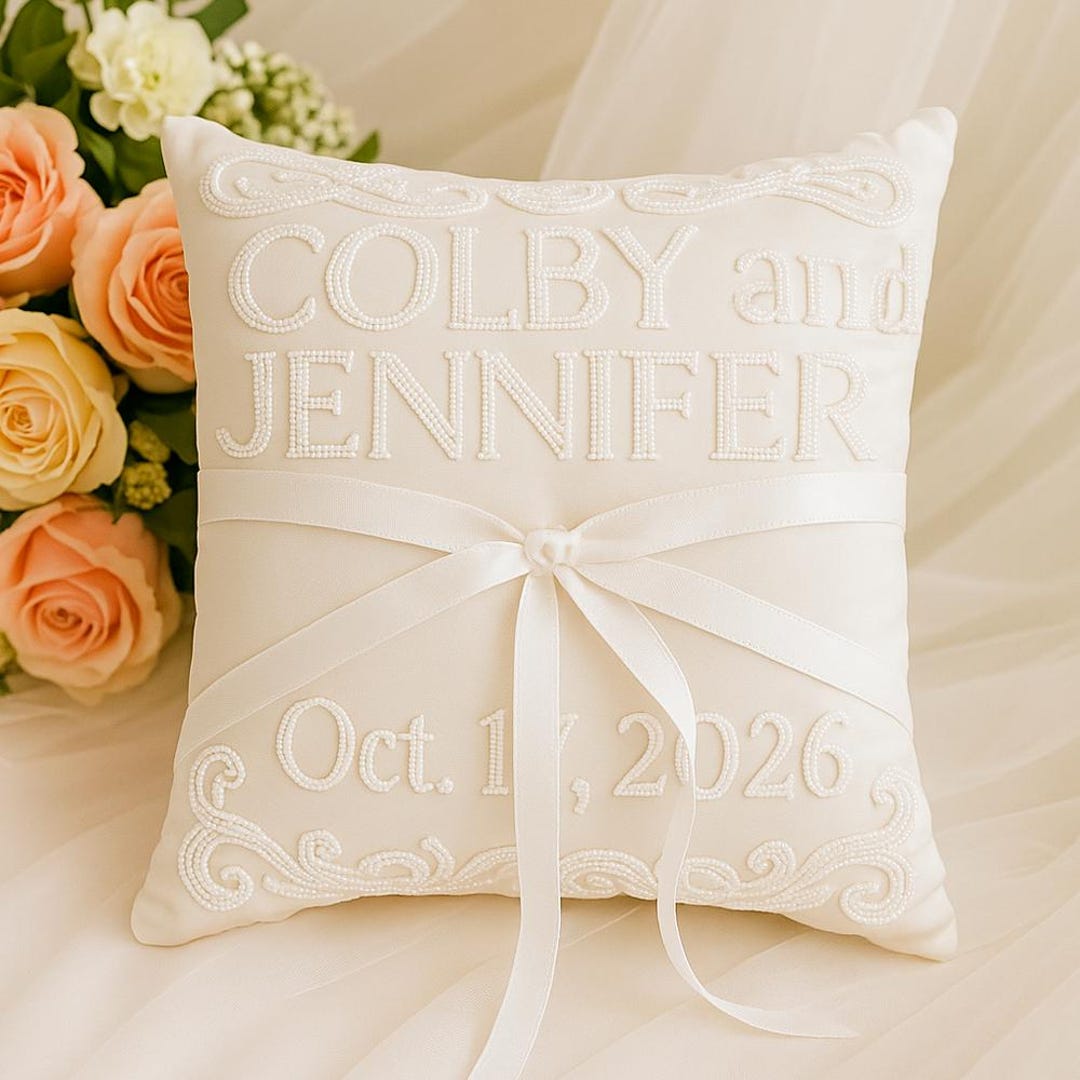 Custom Pillow, Custom Pillow Newlywed Gift, Personalized Wedding Gifts ...