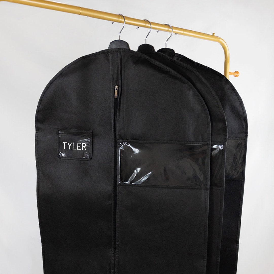 Monogram Suit Carrier, Personalized Travel Garment Bag, Gift for Men ...