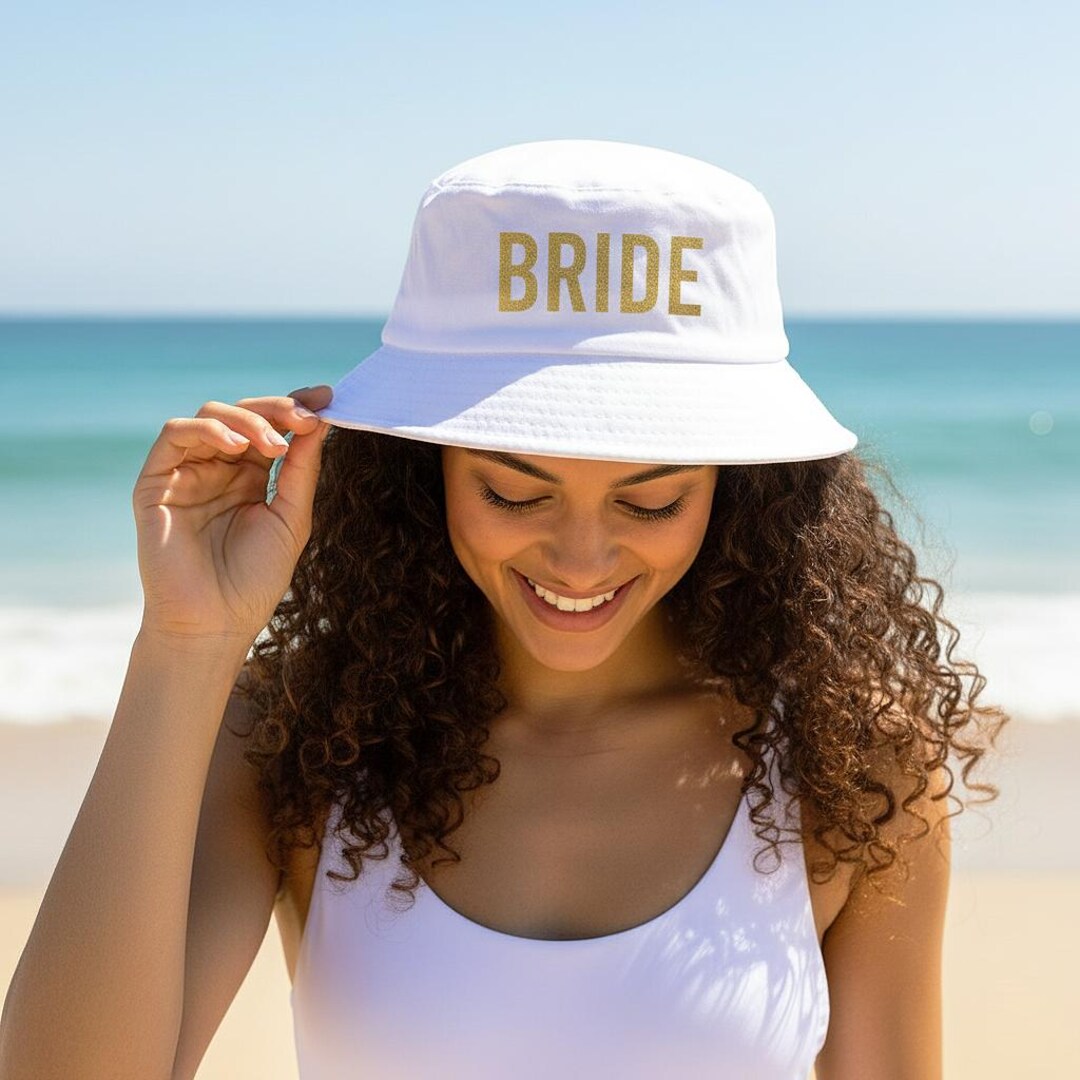 Custom Bride Bucket Hat, Bachelorette Party, Wedding Party Hats - Etsy UK