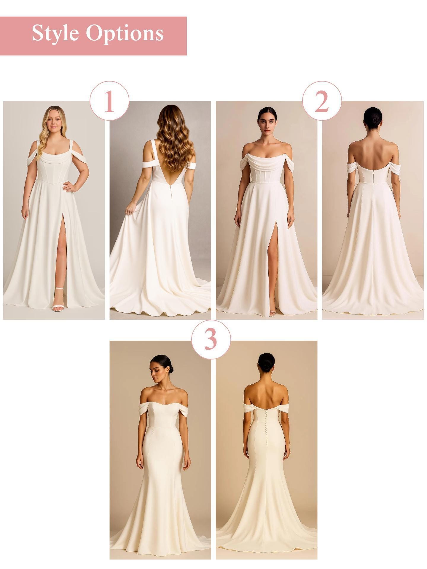 Wedding Dress, off the Shoulder Wedding Dress, Sweetheart Neckline Gown ...
