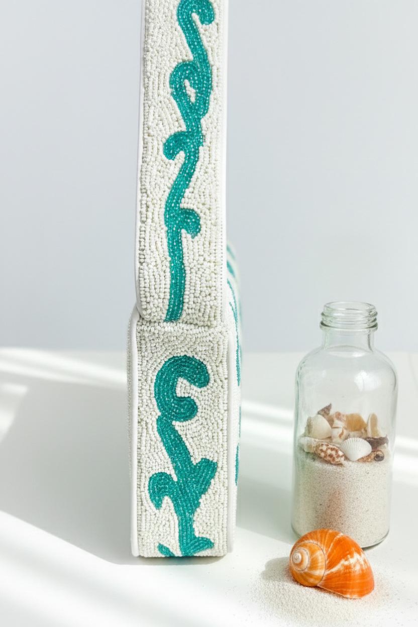 Beaded Sea Turtle Bag, Turtle Shoulder Purse, Handmade Beaded Clutch ...