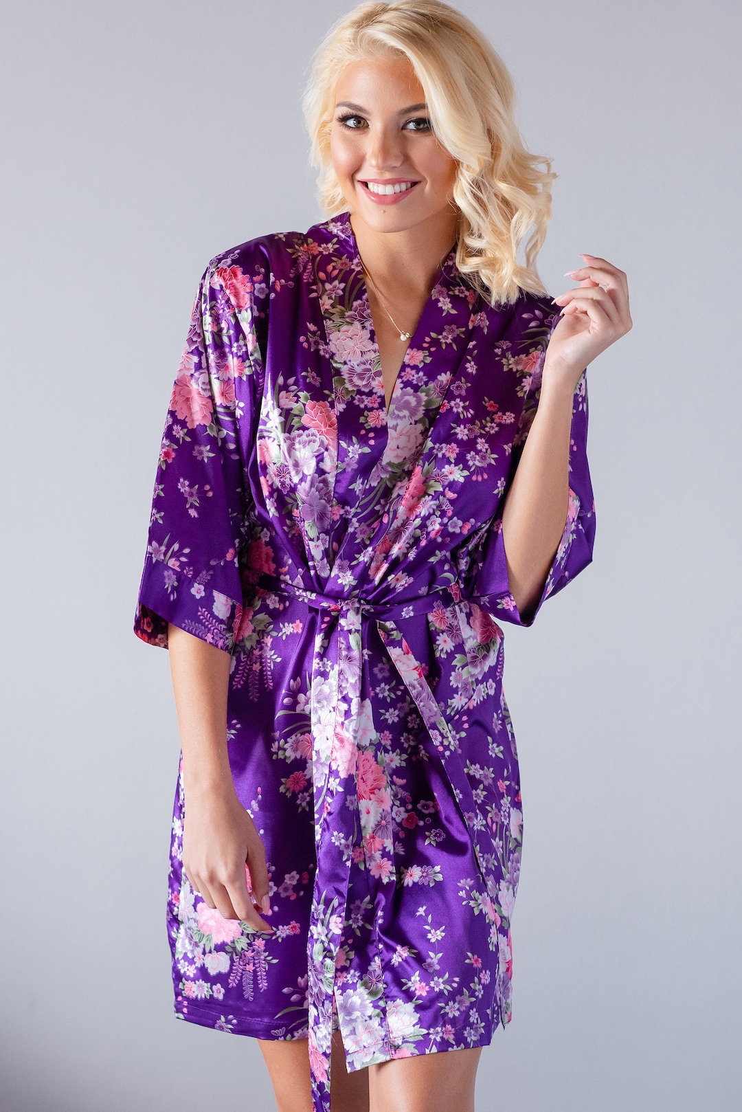 Youth Robes, Floral Robes, Flower Girl Wedding Robes, Youth Robes for ...