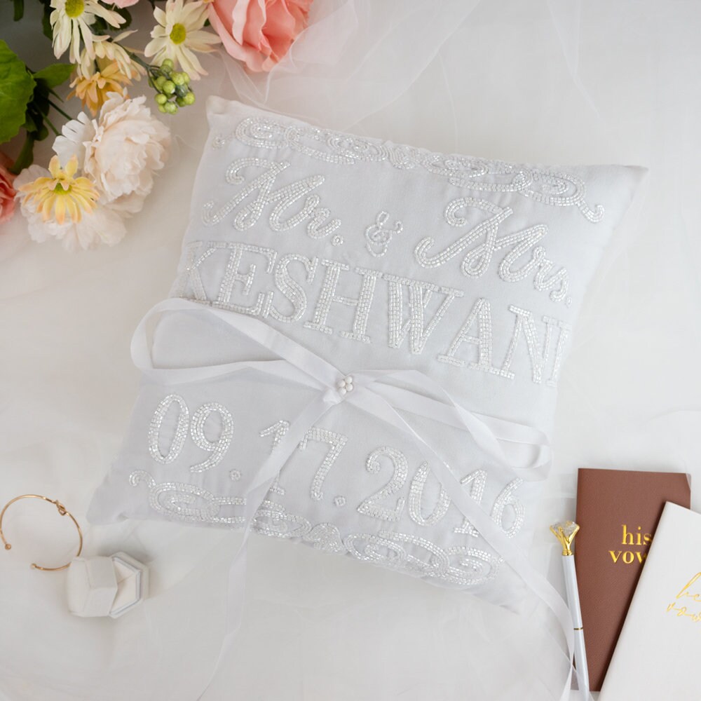 Custom Pillow, Custom Pillow Newlywed Gift, Personalized Wedding Gifts ...