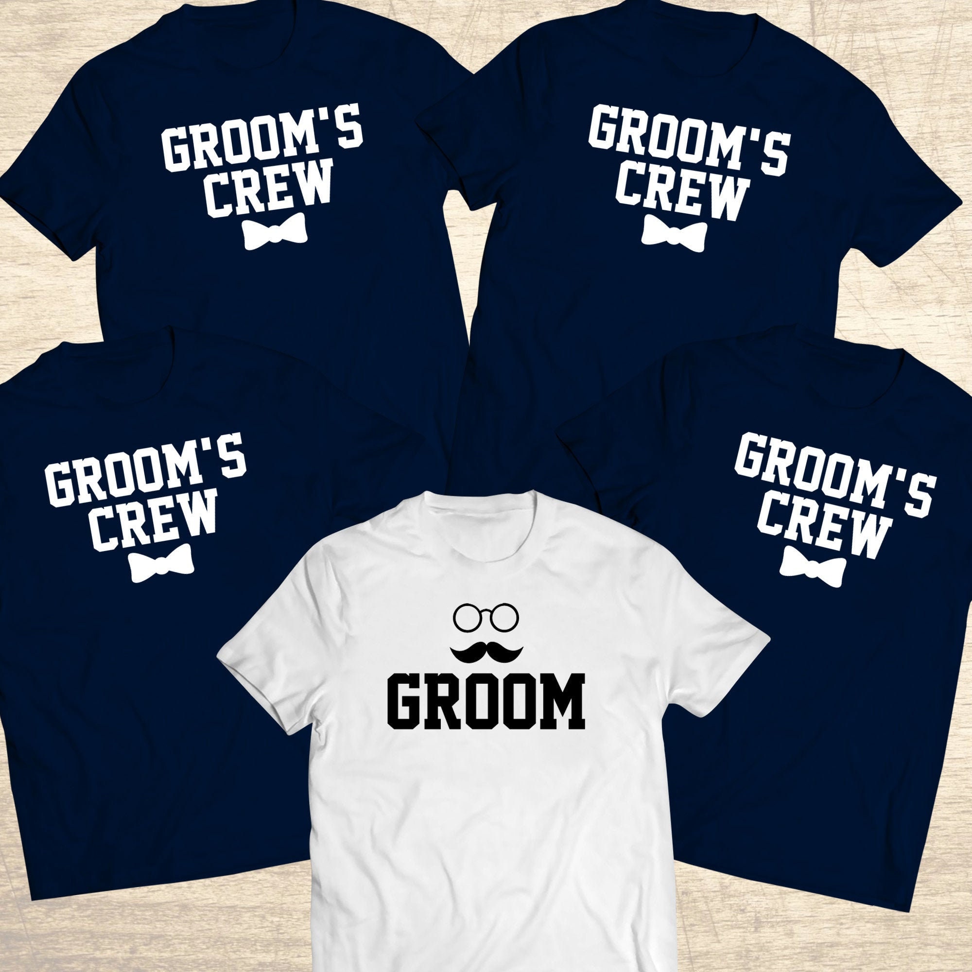 Groom Shirts Groom Tees Groom's Crew Tees | Etsy
