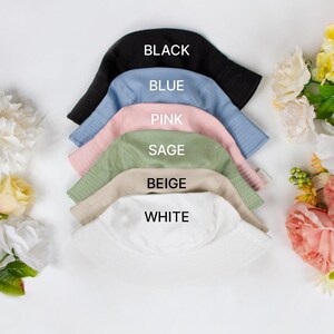 Bride Bucket Hat, Custom Bride Bucket Hat Gift, Bachelorette Party ...