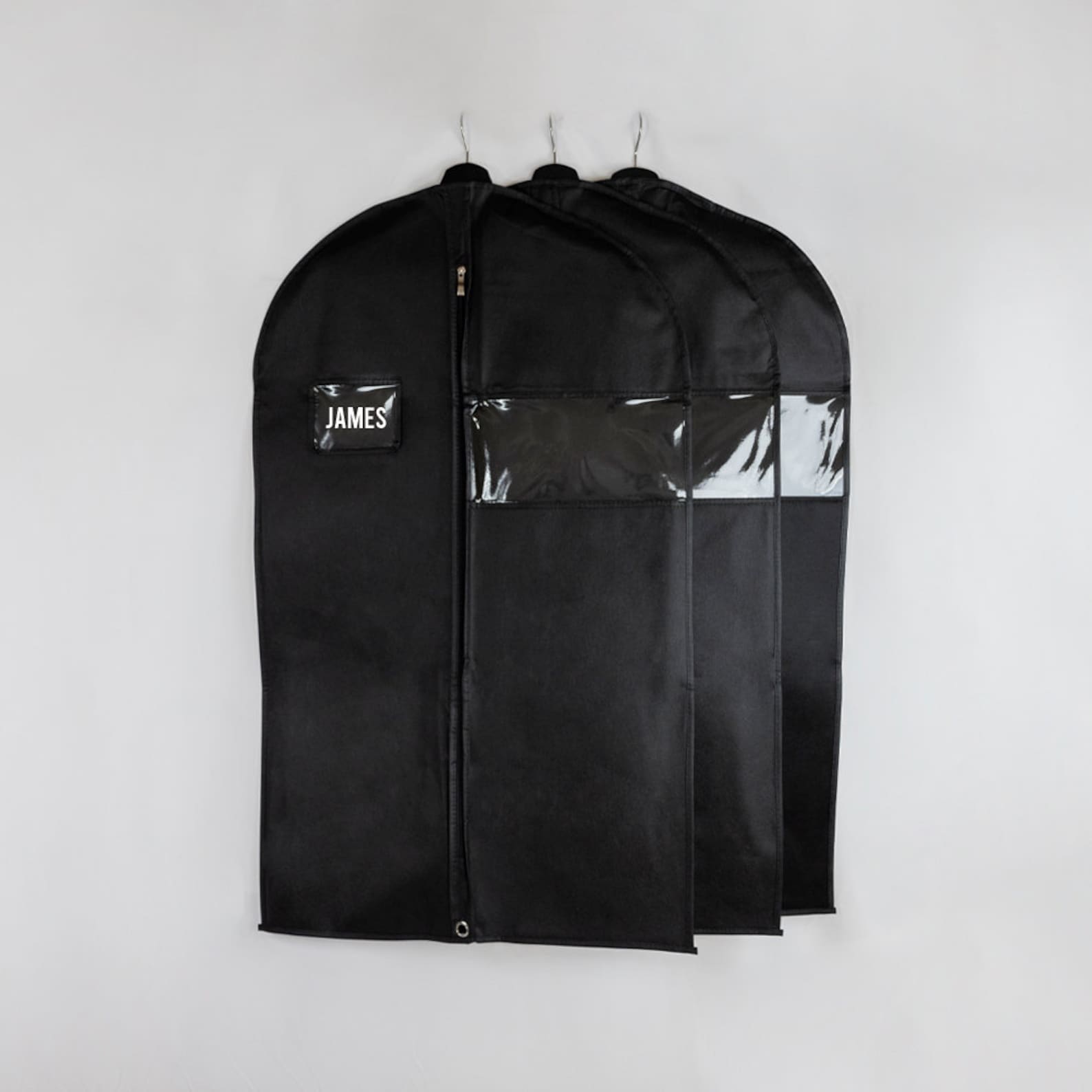Travel-ready Monogrammed Garment Bag, Personalized Suit Bag, Suit ...