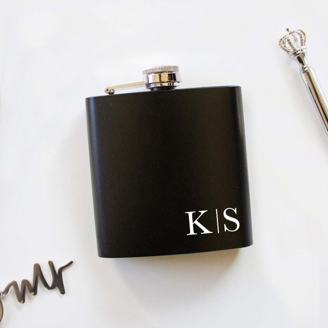 Personalized Wedding Flasks, Custom Flasks for Weddings, Wedding Party Gifts, Groom Flasks ...