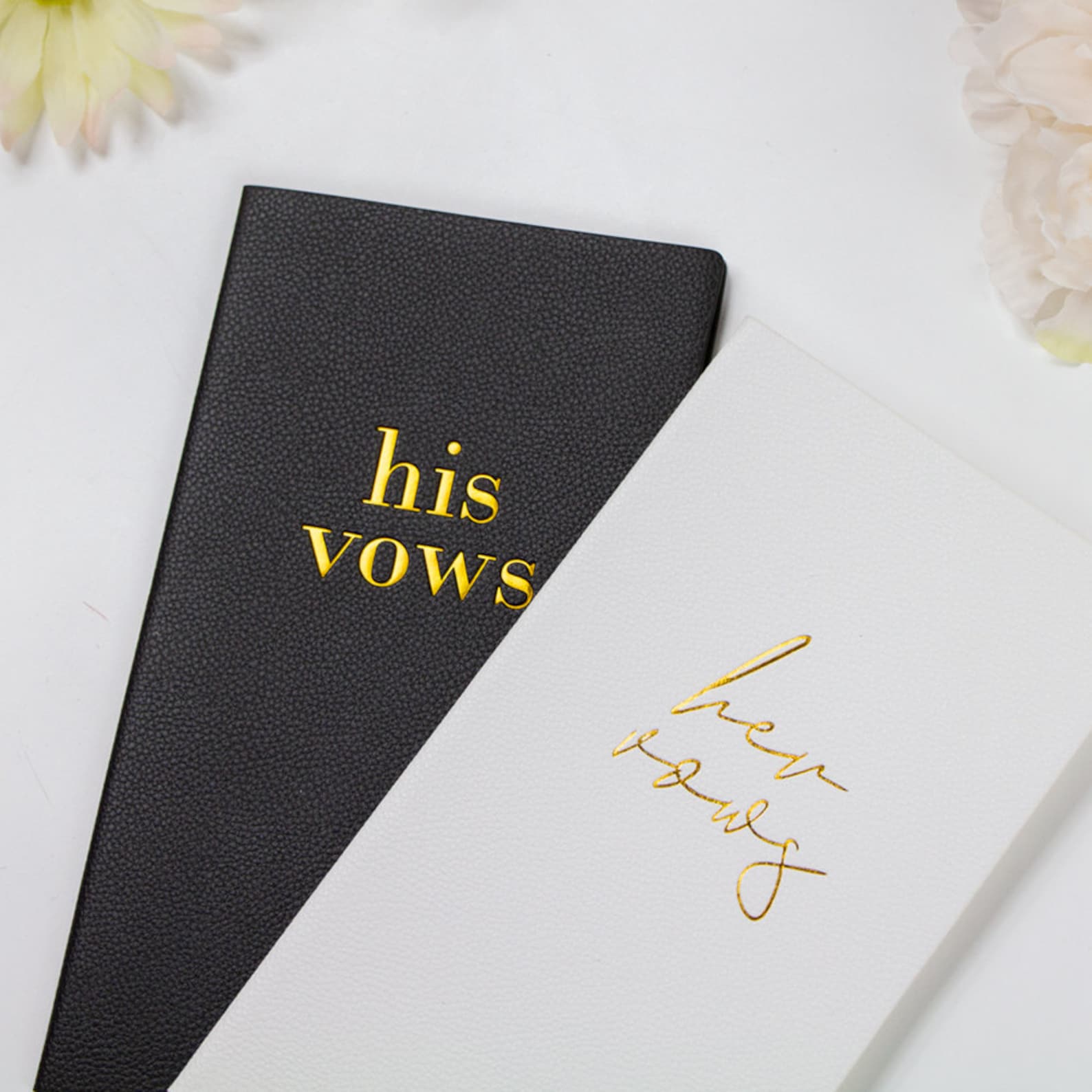 Vow Books, Wedding Vow Books, Custom Wedding Vow Books, Her Vows, His ...