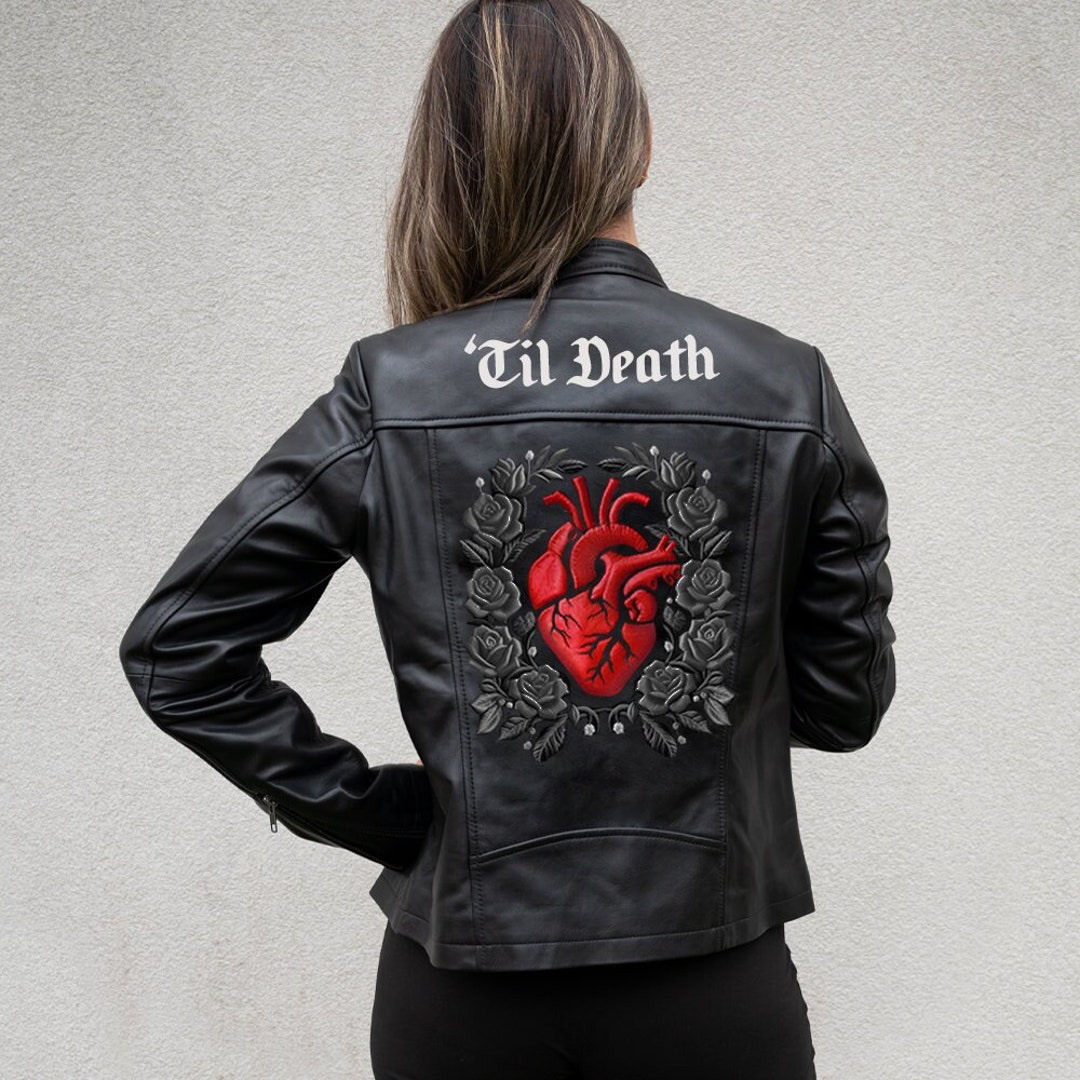 Personalized Til Death Leather Jacket, Bachelorette Party Leather ...