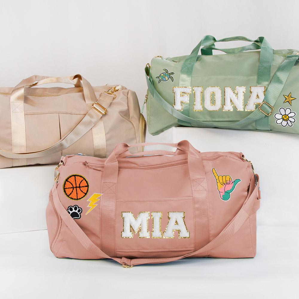 Custom Patch Duffle Bag, Personalized Duffle Bag, Custom Duffle Bags ...