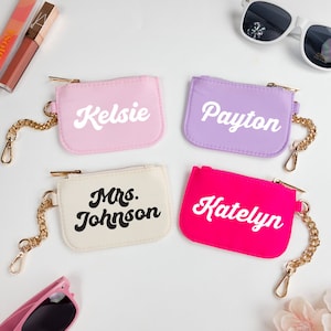 Minimalist Card Holder, Small Zipper Coin Pouch, Mini Coin Pouches ...