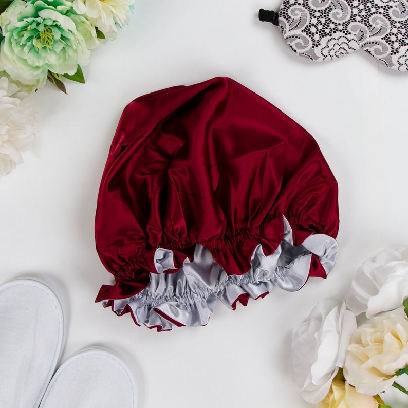 Reversible Satin Bonnet for Women Sleep Bonnet for Women - Etsy