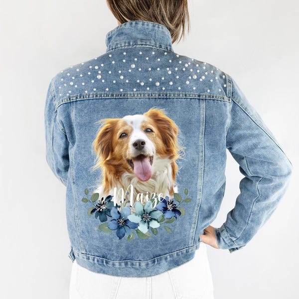 Denim Dog Jacket - Etsy