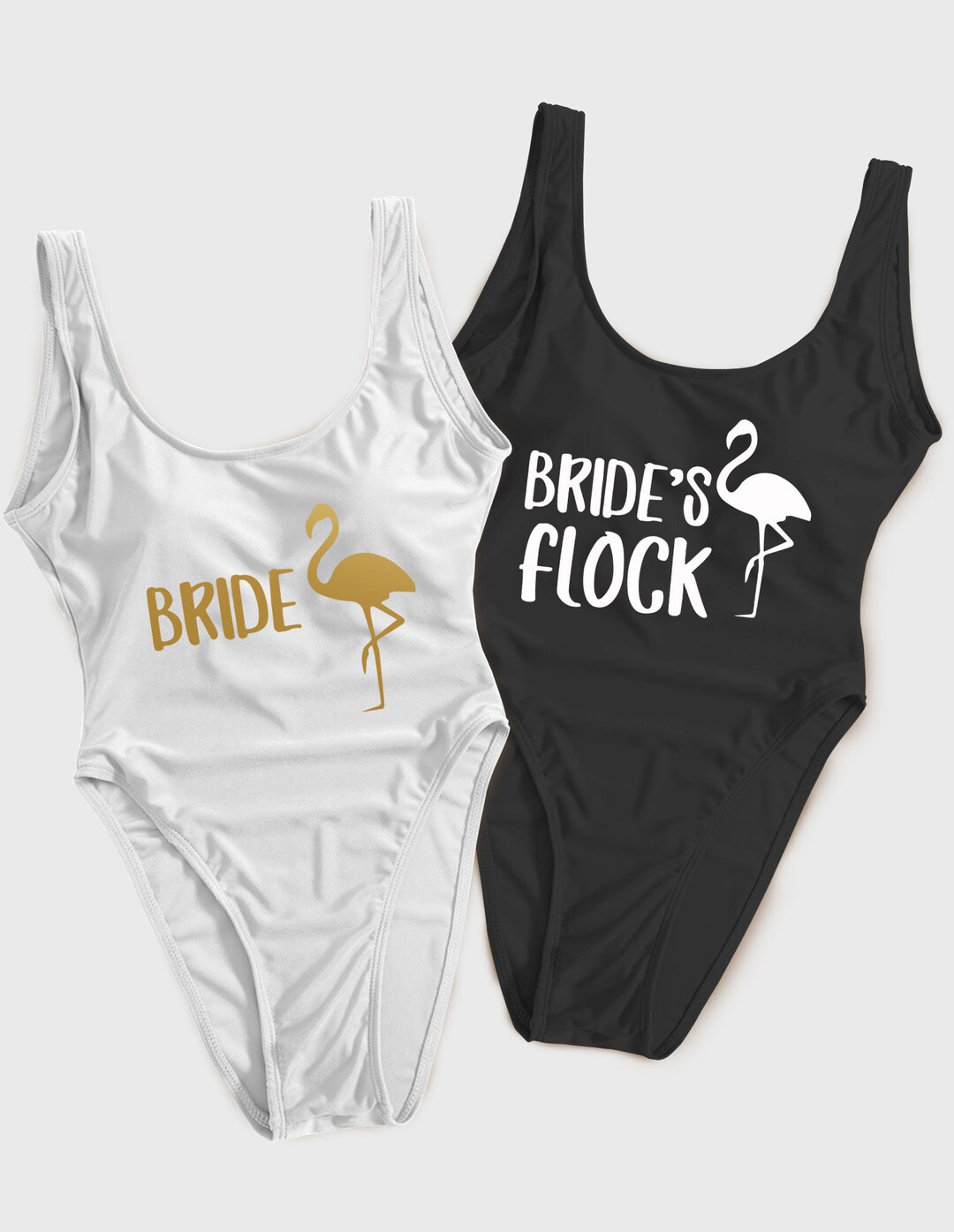 Flock One-piece Swimsuit | Bridesmaid Swimsuit | Personalized Swimsuit ...