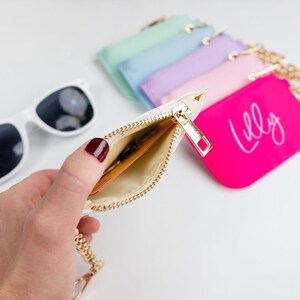 Minimalist Card Holder, Small Zipper Coin Pouch, Mini Coin Pouches ...