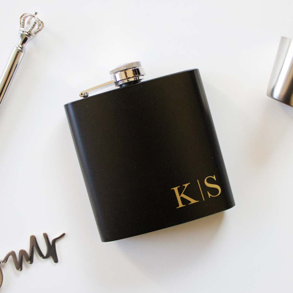 Personalized Wedding Flasks, Custom Flasks for Weddings, Wedding Party Gifts, Groom Flasks ...