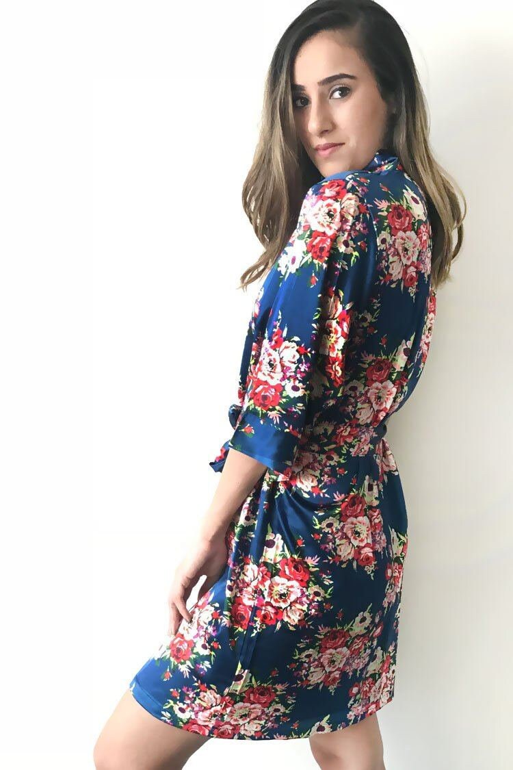 Floral Robes Floral Robes Floral Bridesmaid Robes Floral - Etsy