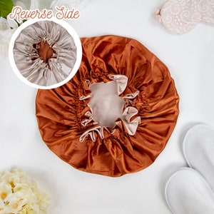 Satin Bonnet for Women Reversible Bonnet for Women Silky - Etsy