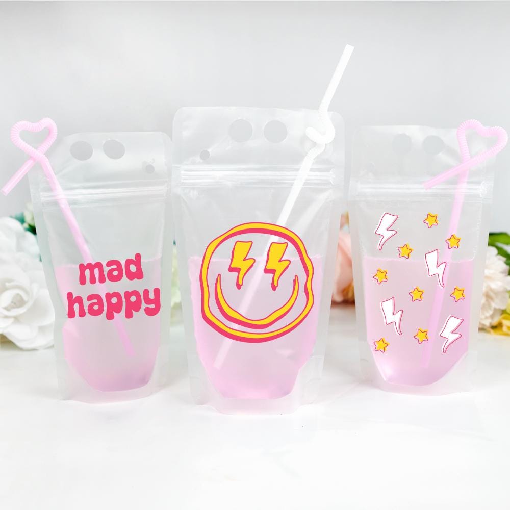 Personalized Beverage Pouches, Custom Printed Pouches, Custom Drink ...